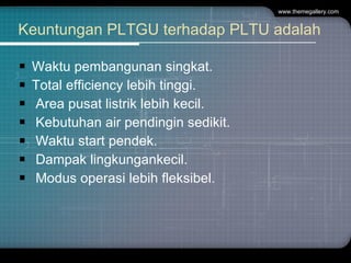 PLTGU Combine cycle | PPT