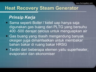 PLTGU Combine cycle | PPT