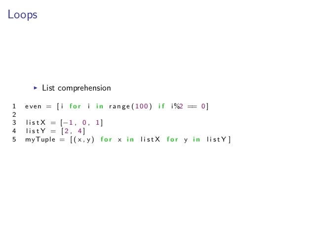 Python For Scientific Computing
