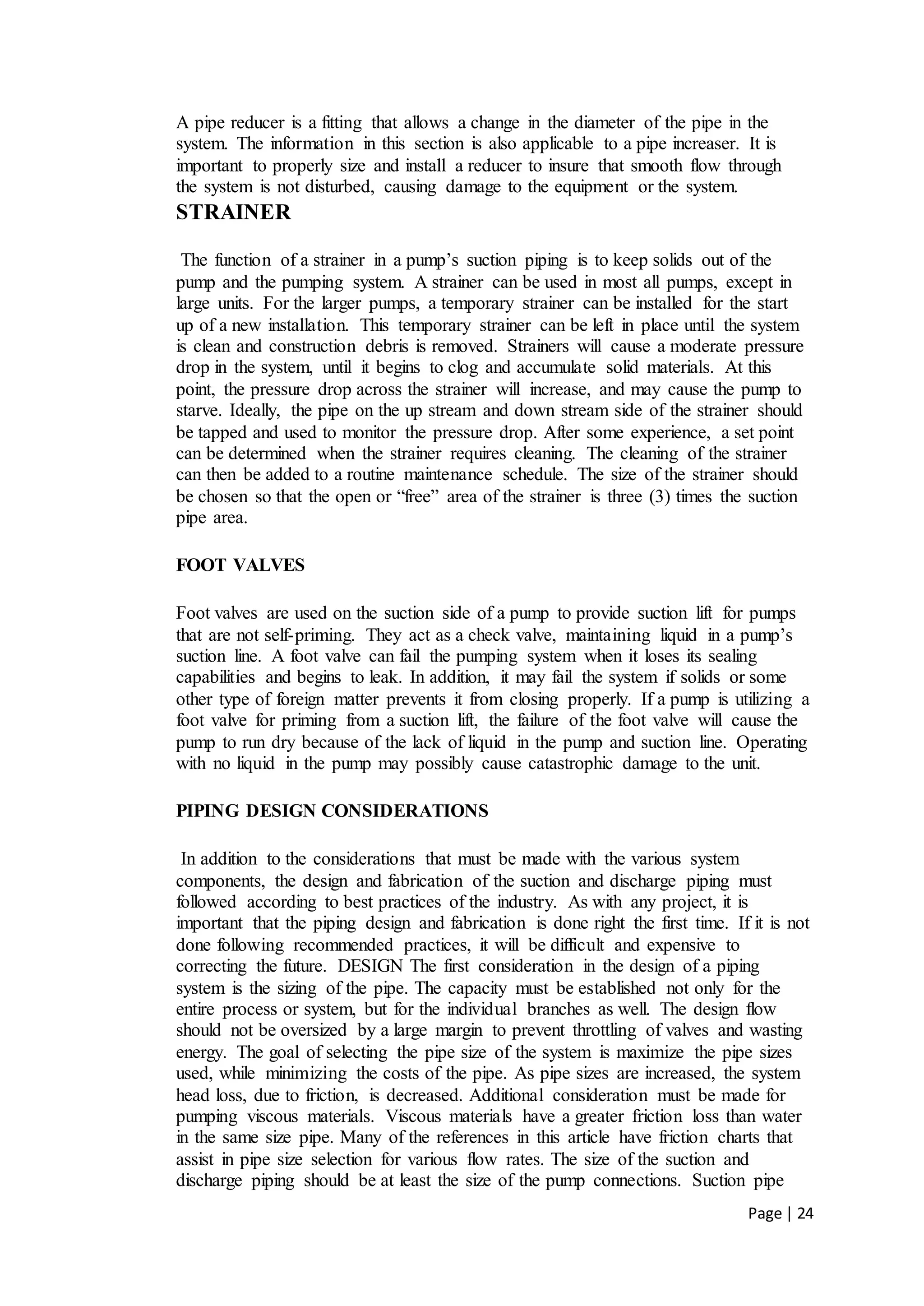Reciprocating pump pdf | DOCX