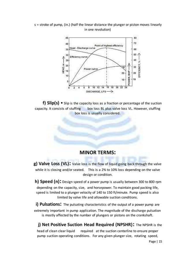 Reciprocating pump pdf | DOCX | Civil Engineering Industry | Industries