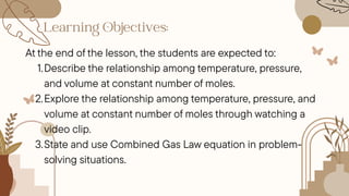 Understanding the Combined Gas Law: Temperature, Pressure, and Volume ...