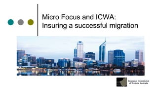 Micro Focus and ICWA - Gartner | PDF