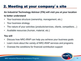 Everything You Need to Know About IRAP Funding | PDF