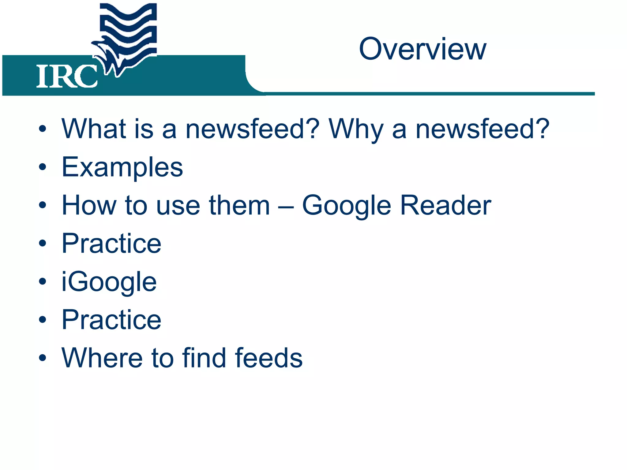 Combined Rss Presentation | PPT | Free Download