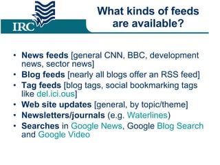 Combined Rss Presentation | PPT