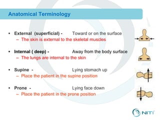 Combined 01 clinical training--terminology | PPT