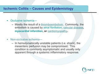 Combined 05 clinical training--pathology benign_ischemic colitis | PPT