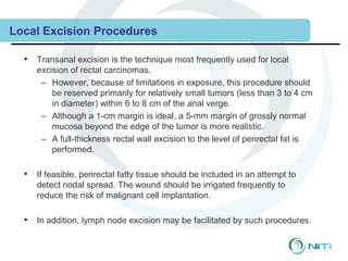 Combined 18 clinical training--rectal surgical principles | PPTX