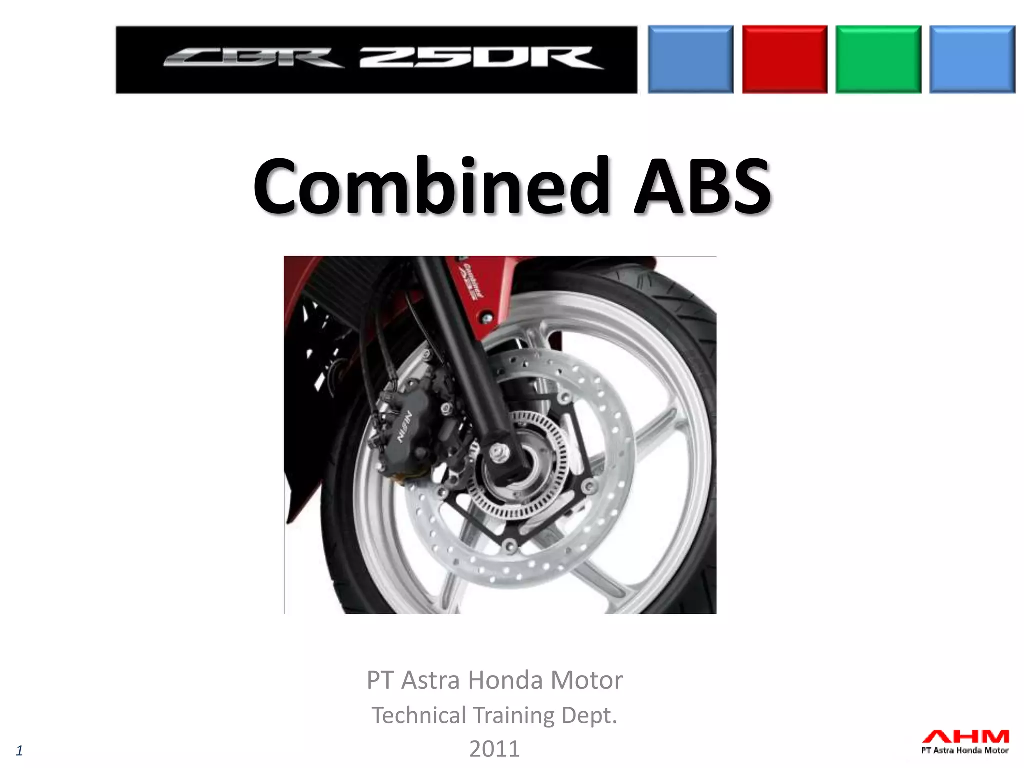 Combined abs cbr 250 | PPT