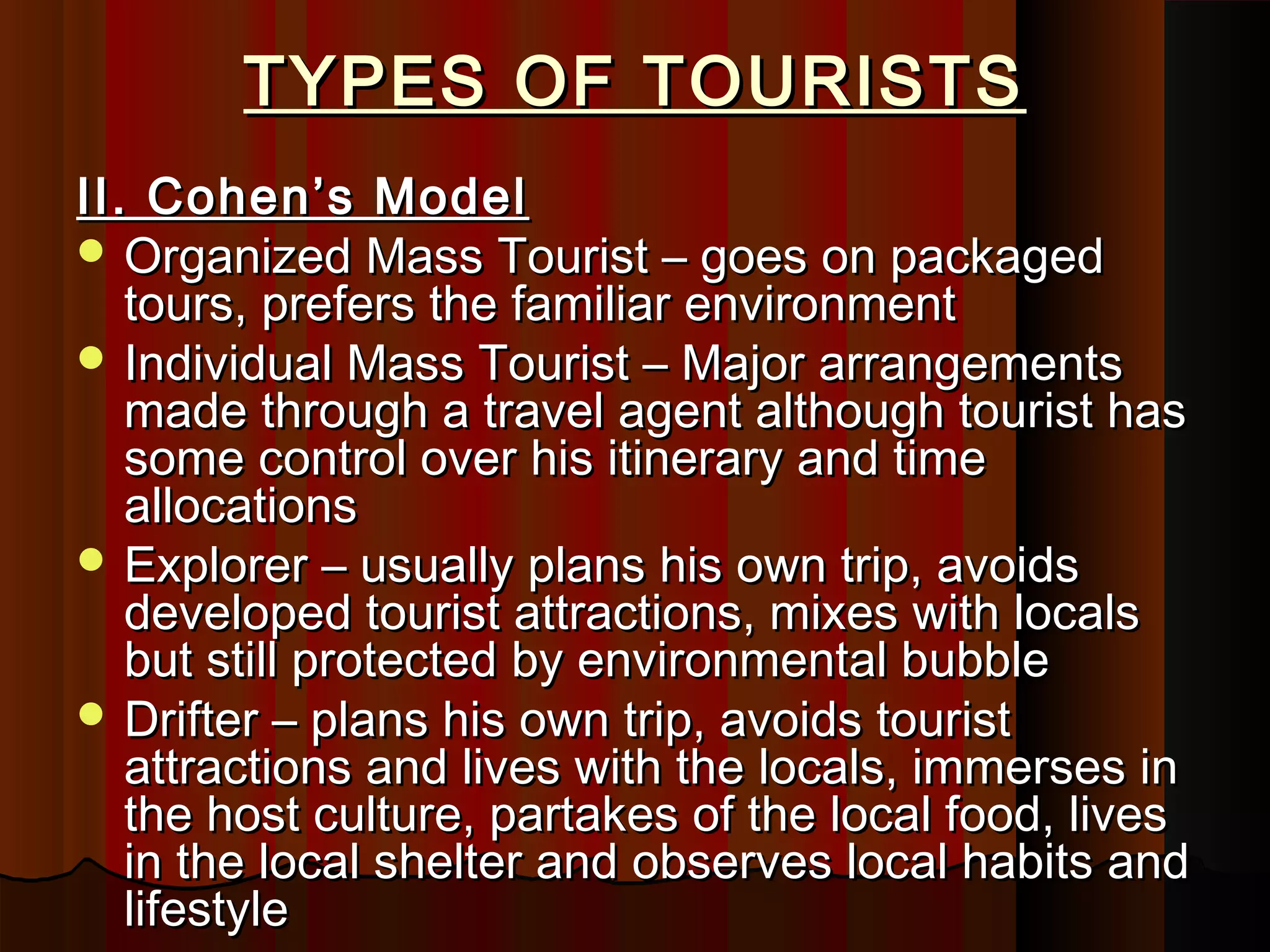 Combined Basic Principles of Tourism Management Trends 2015 | PPT