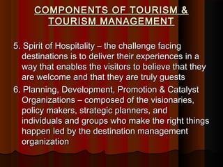 Combined Basic Principles of Tourism Management Trends 2015 | PPT