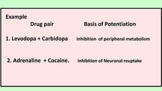 Combined effect of Drugs | PPTX
