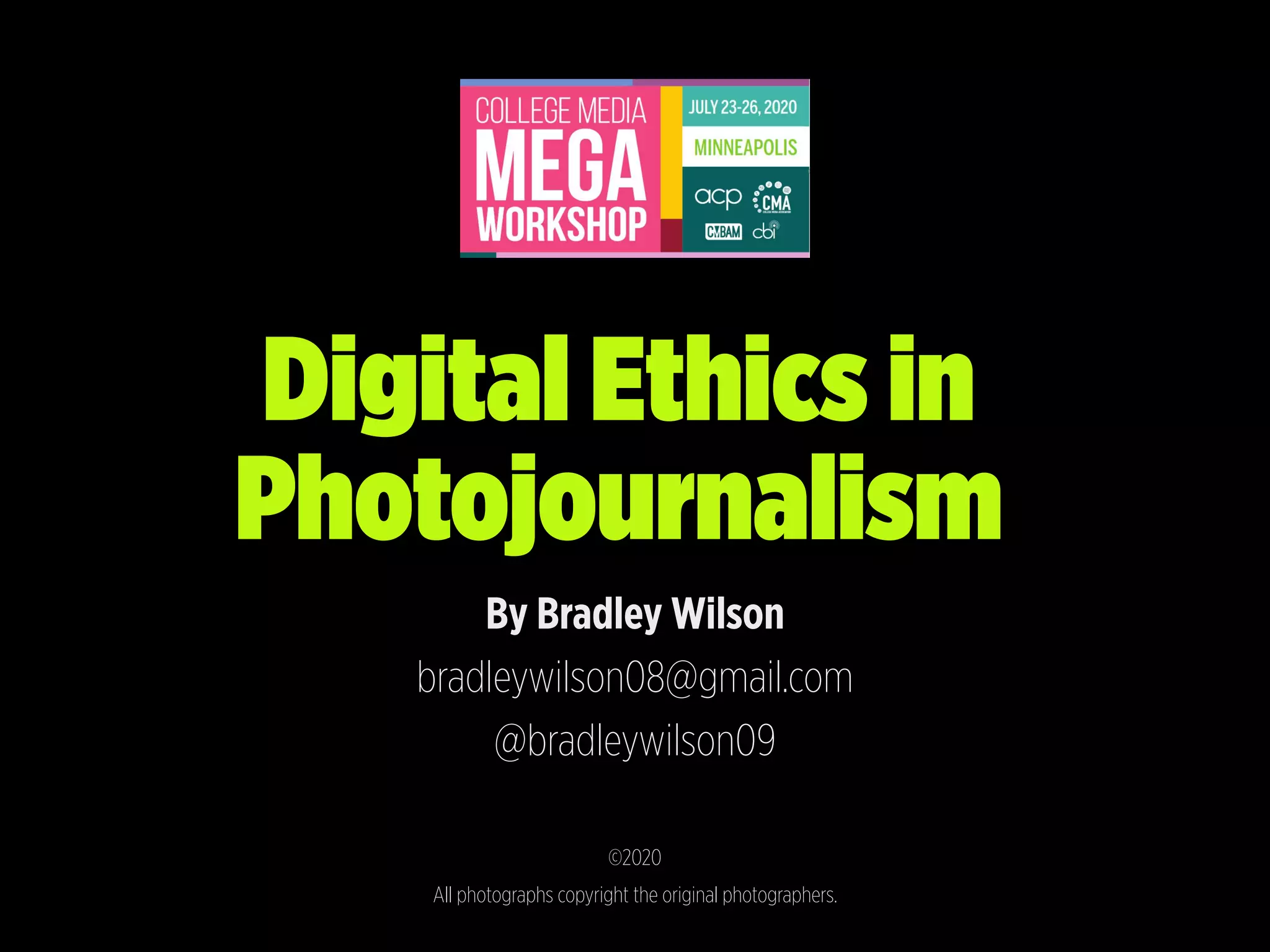 Photojournalism Ethics | PPT