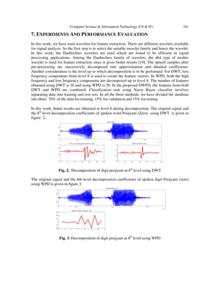 Combined feature extraction techniques and naive bayes classifier for speech recognition | PDF