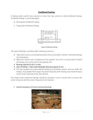 Combined Footing | DOCX