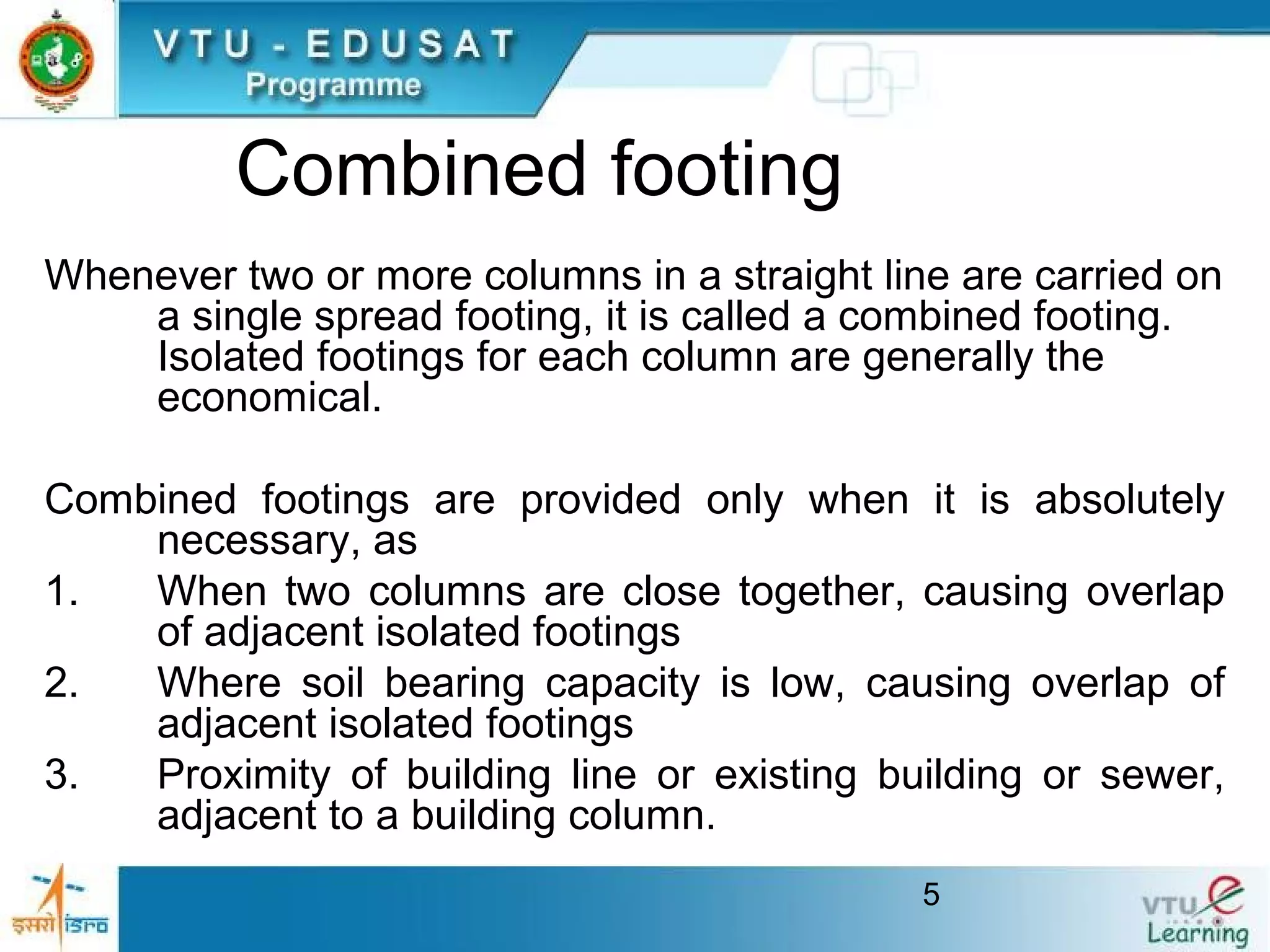 Combined footings | PPT