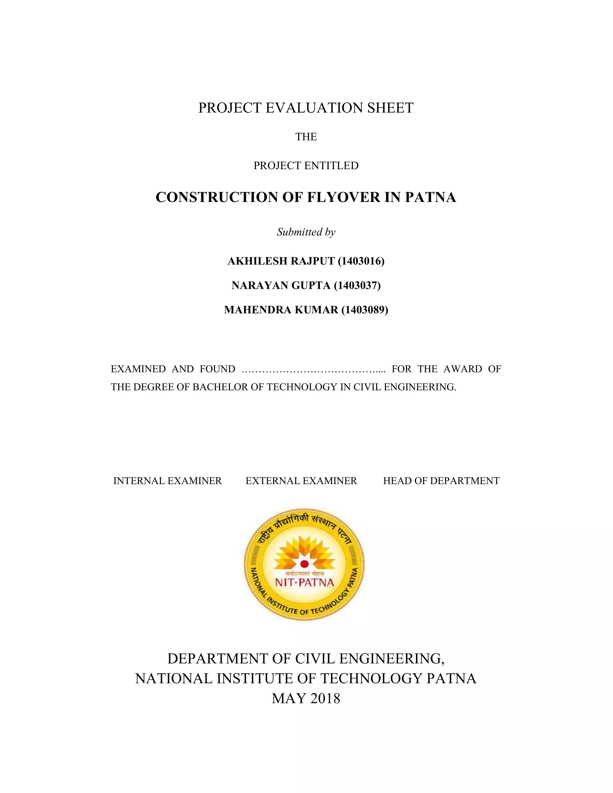 Report on Industrial training at BRPNNL Patna | PDF