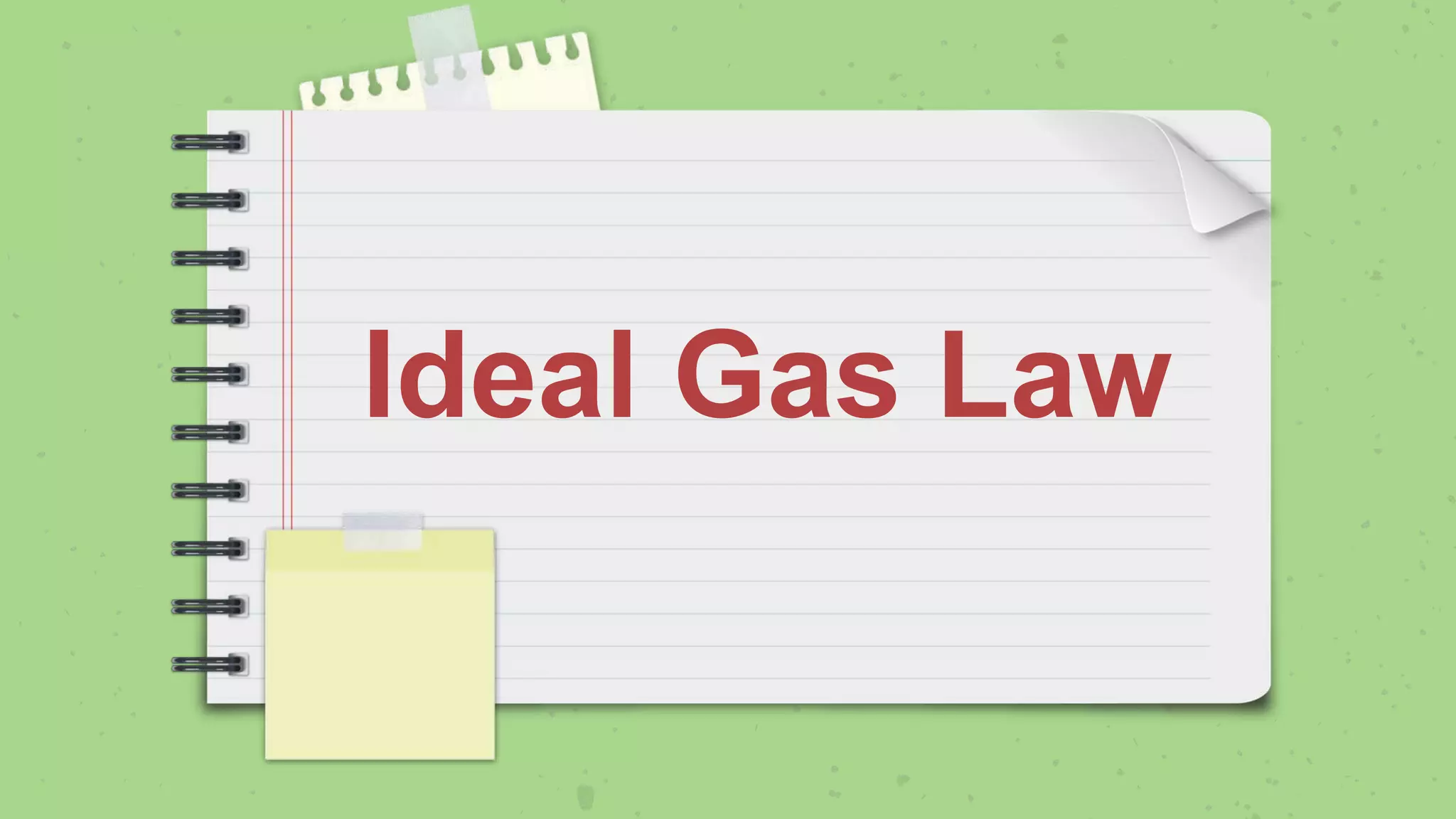 Combined gas law | PPTX