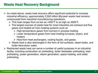 Combined Heat and Power + Process Heating-Waste Heat Recovery 5-26-20 ...