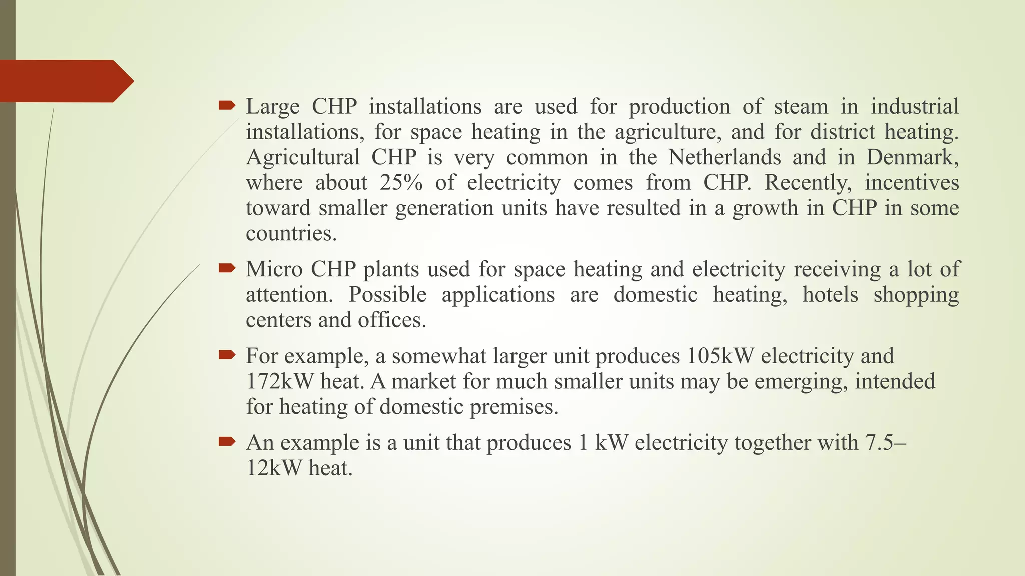 Combined heat power plant (chp) | PPTX
