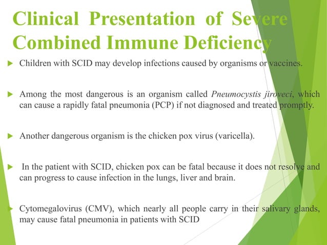 Combined immunodeficiencies (SCID).ppt. | PPTX