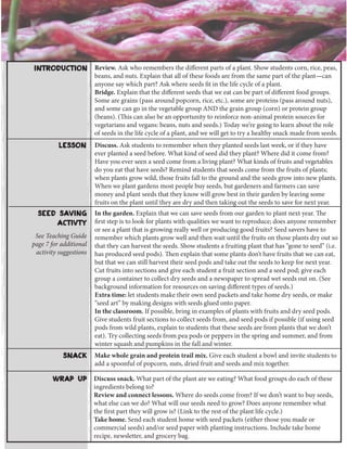 Sowing Seeds for Healthy Kids - Garden-Based Nutrition Education | PDF