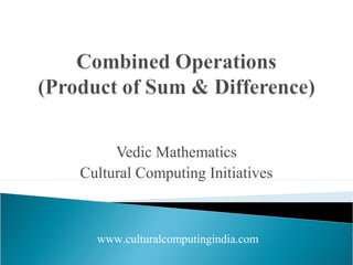 Combined operation | PPT