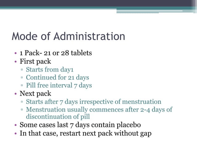 Combined oral contraceptive pills | PPTX | Birth Control | Reproductive ...