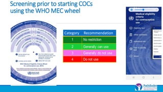 Combined oral contraceptive pills | PPTX