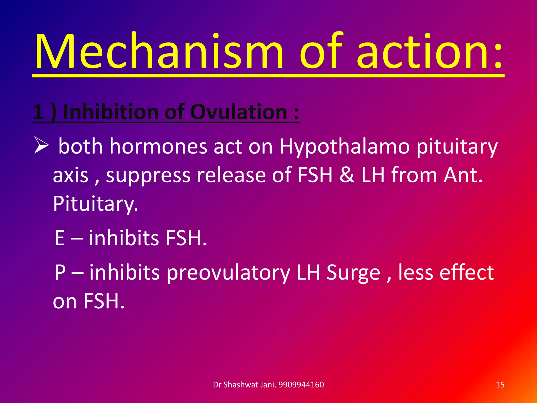 COMBINED ORAL CONTRACEPTIVE PILLS AND NEWER ADVANCES IN CONTRACEPTION ...