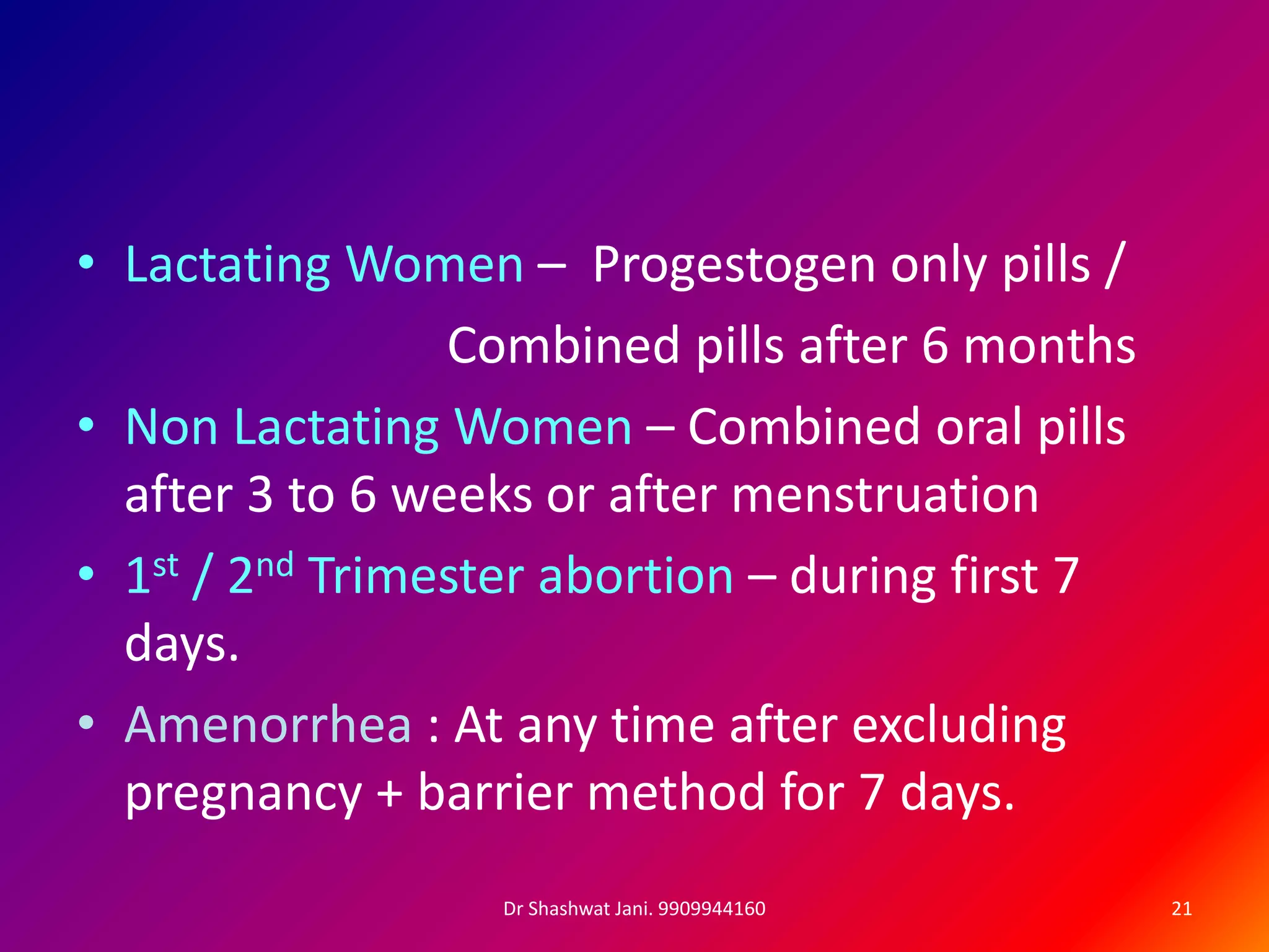 COMBINED ORAL CONTRACEPTIVE PILLS AND NEWER ADVANCES IN CONTRACEPTION ...
