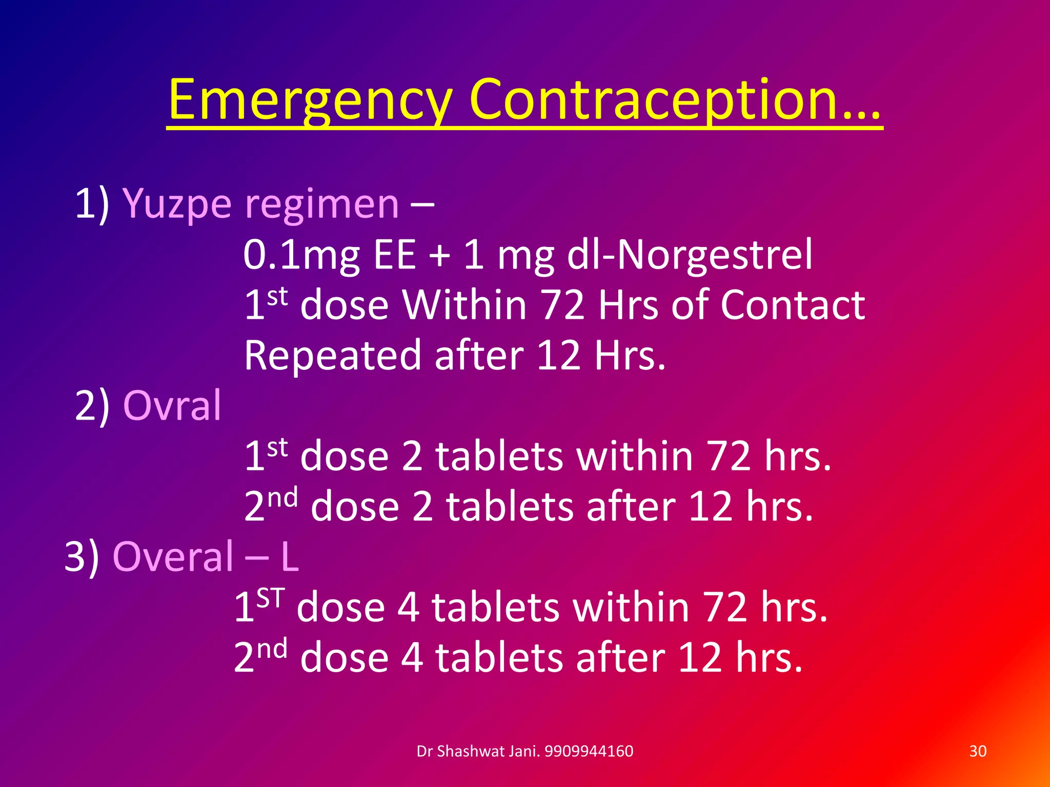 COMBINED ORAL CONTRACEPTIVE PILLS AND NEWER ADVANCES IN CONTRACEPTION ...