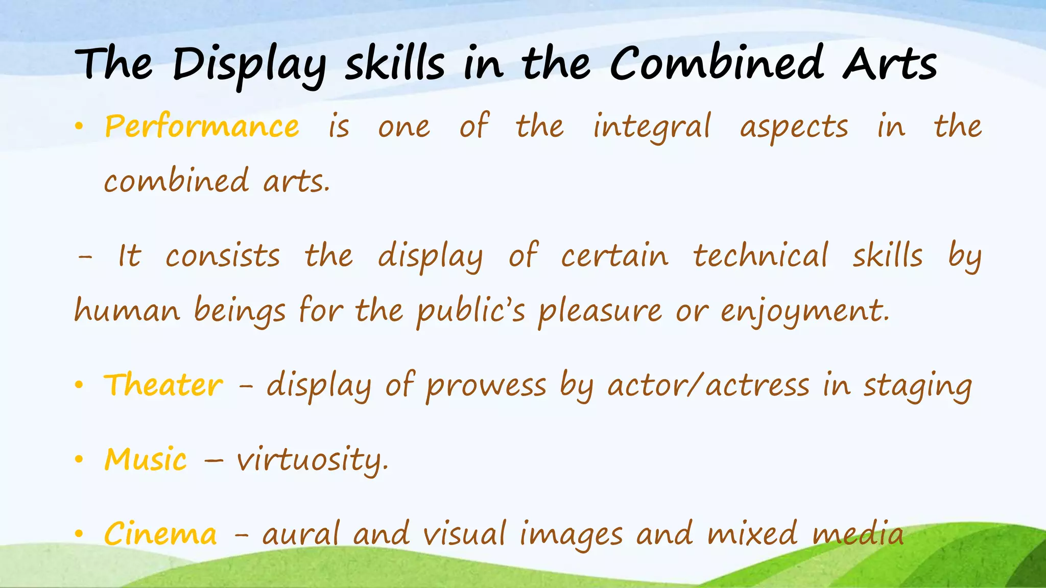 Combined or Hybrid Art | PPTX