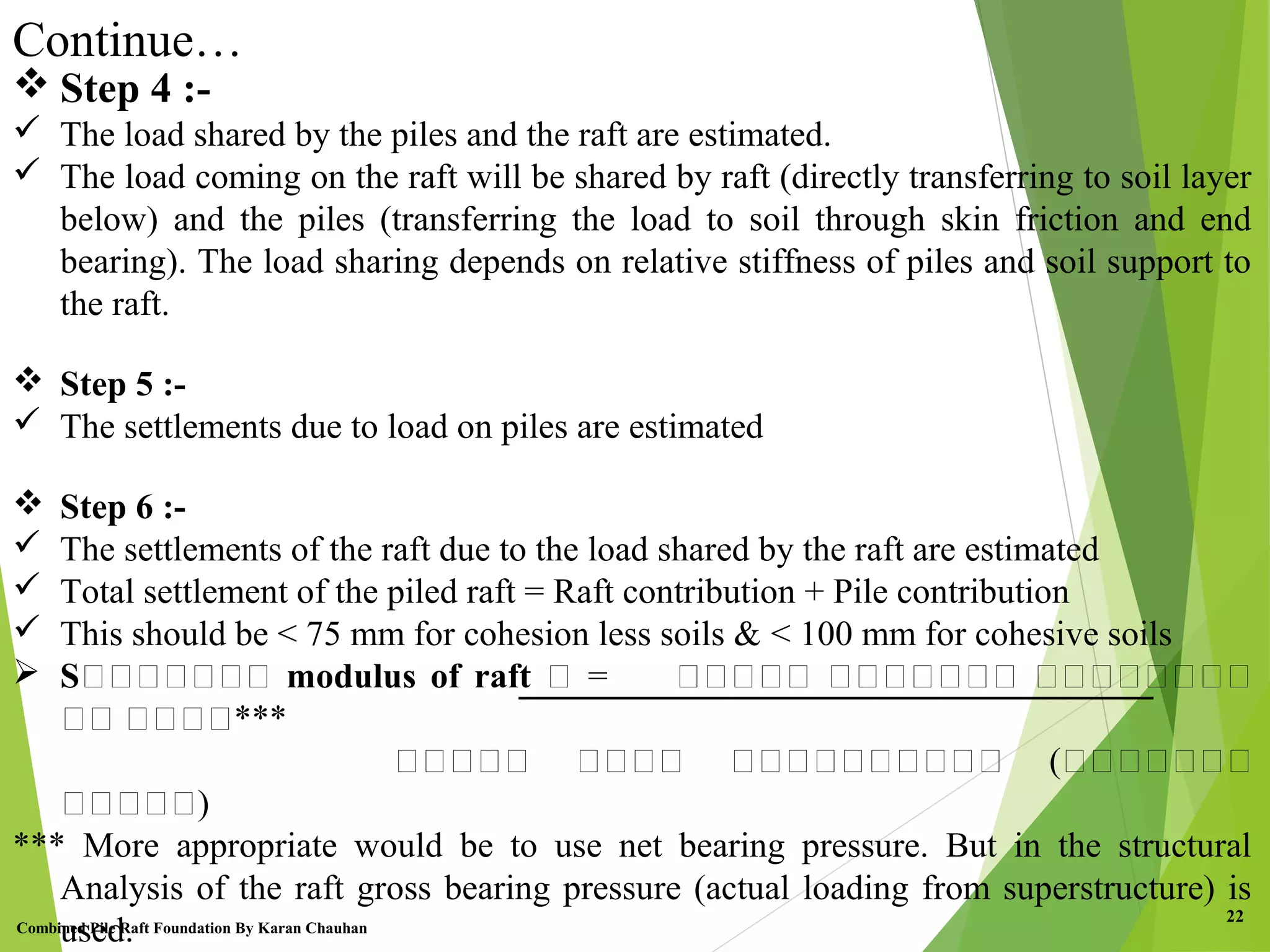 Combine piled raft foundation (cprf)_Er.Karan Chauhan | PPT