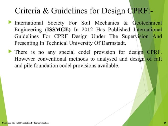 Combine piled raft foundation (cprf)_Er.Karan Chauhan | PPT