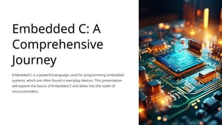 presentation on verilog hdl and embedded c | PPTX