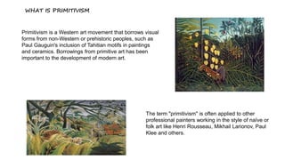 primitivism | PPTX