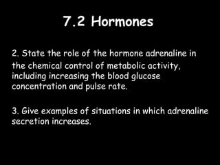 Combined sci b7 syllabus | PPT | Endocrine and Metabolic Diseases | Diseases and Conditions