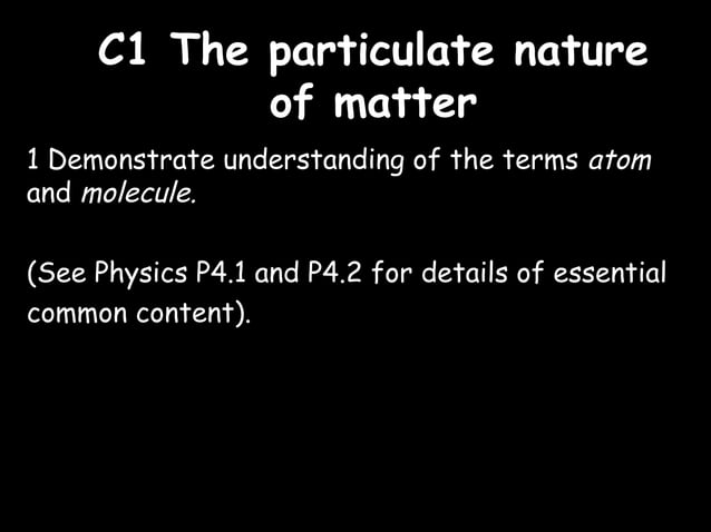 Combined sci c1 syllabus | PPT
