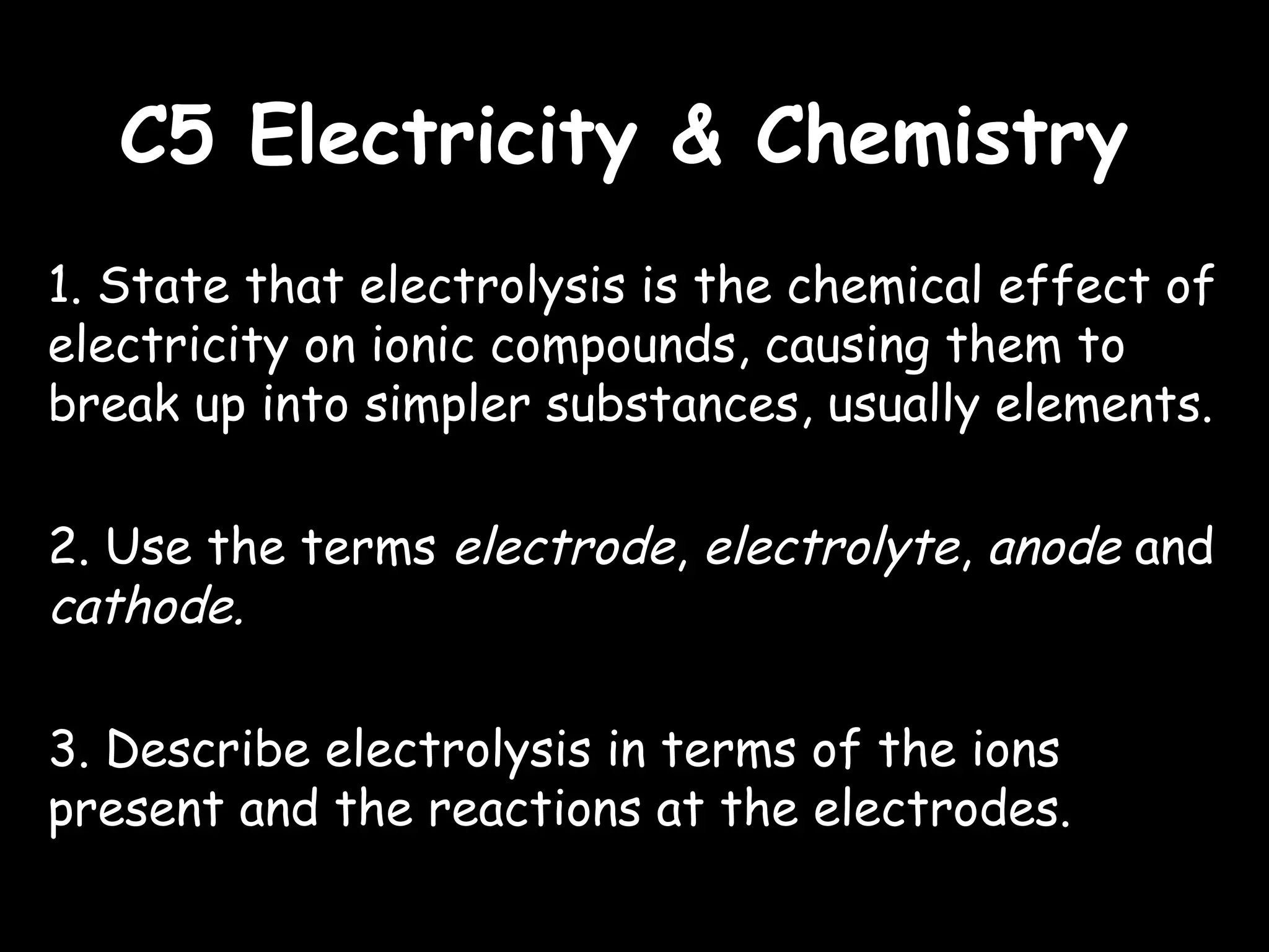 Combined sci c5 syllabus | PPT