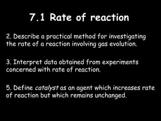 Combined sci c7 syllabus | PPT