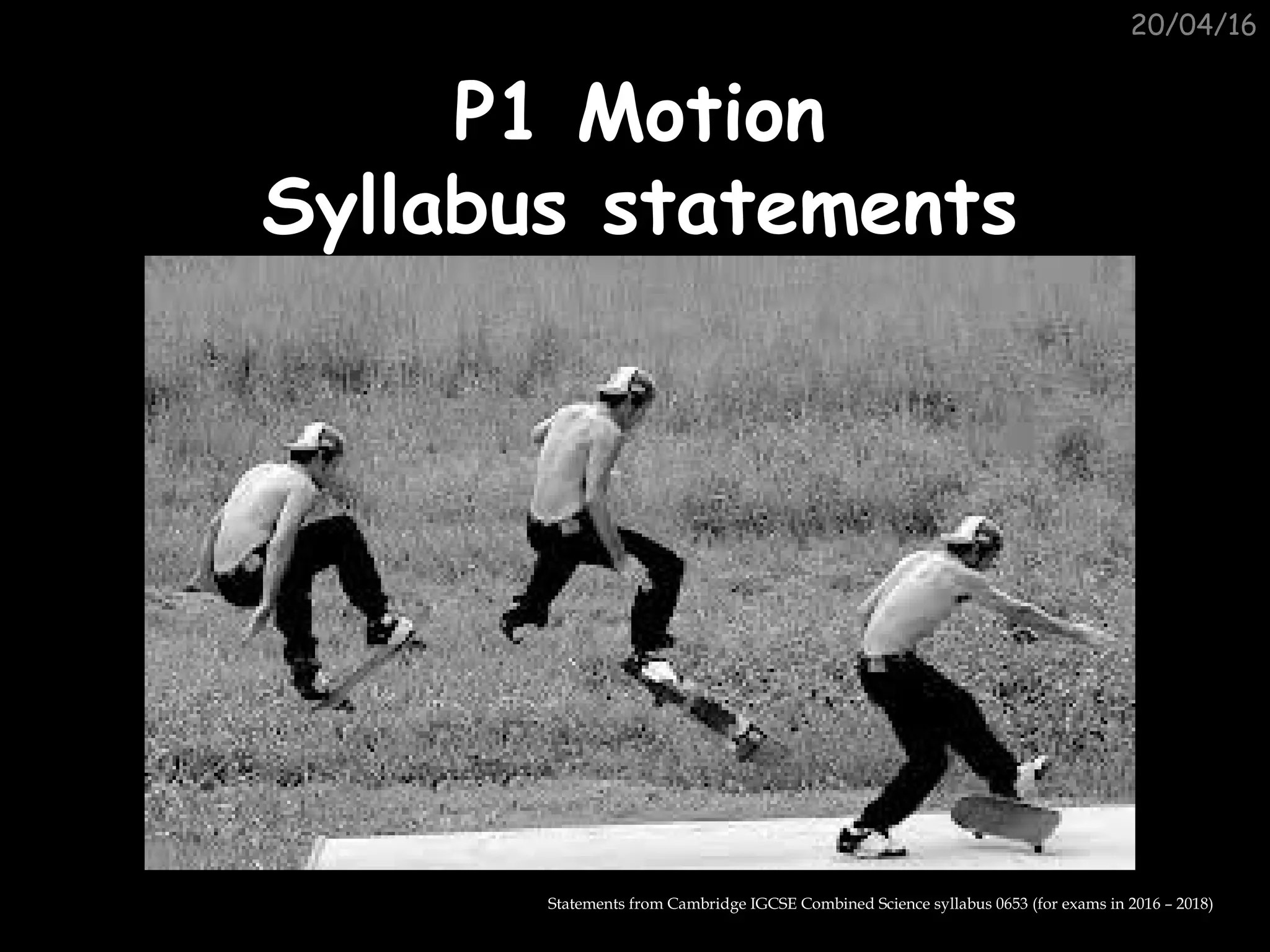 Combined sci p1 syllabus | PPT