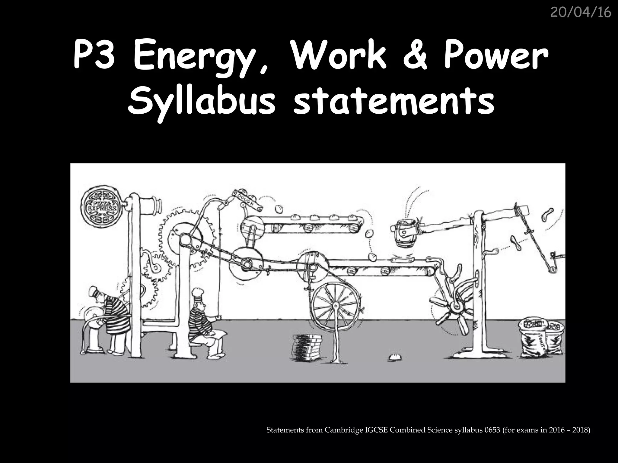 Combined sci p3 syllabus | PPT