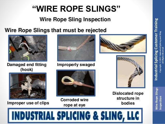 Proper Wire Rope Rigging