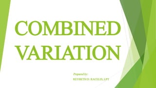 Combined Variation | PDF