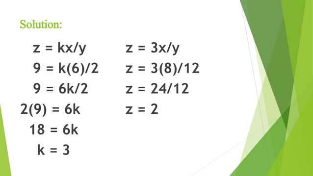 Combined Variation | PDF