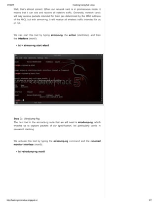 Hacking using Kali Linux | PDF