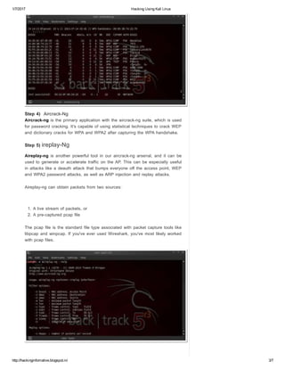 Hacking using Kali Linux | PDF