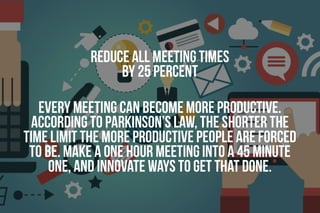 10 Simple Productivity Tips Ppt Free Download